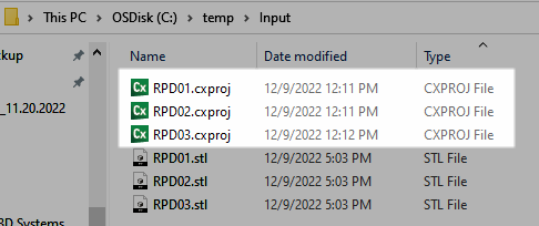 Visual Script Example: Create Template Project From Reference Scan