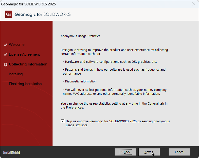 Geomagic for SOLIDWORKS Installation Instructions